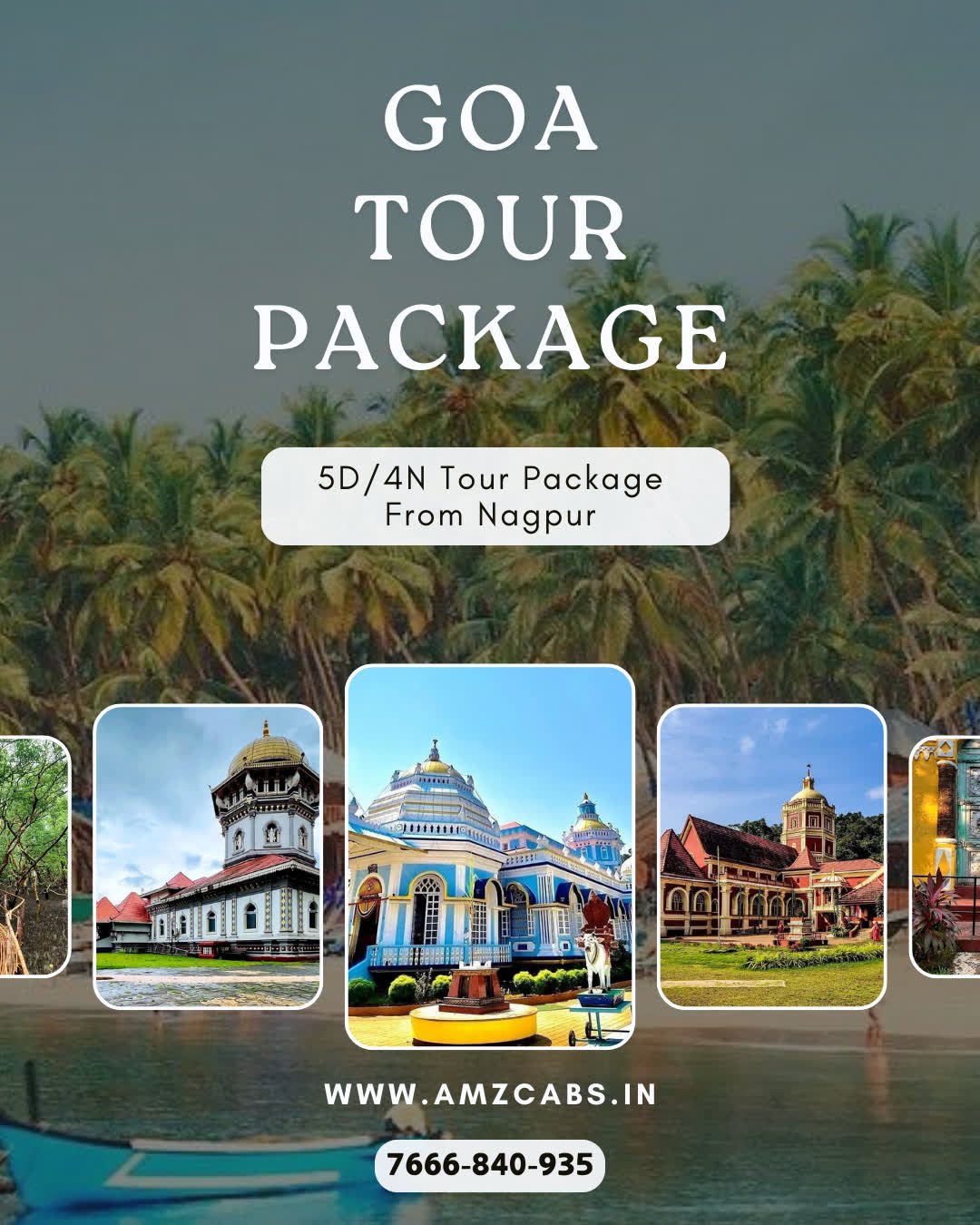 Goa Tour Package from Nagpur | Beach Holiday & Sightseeing