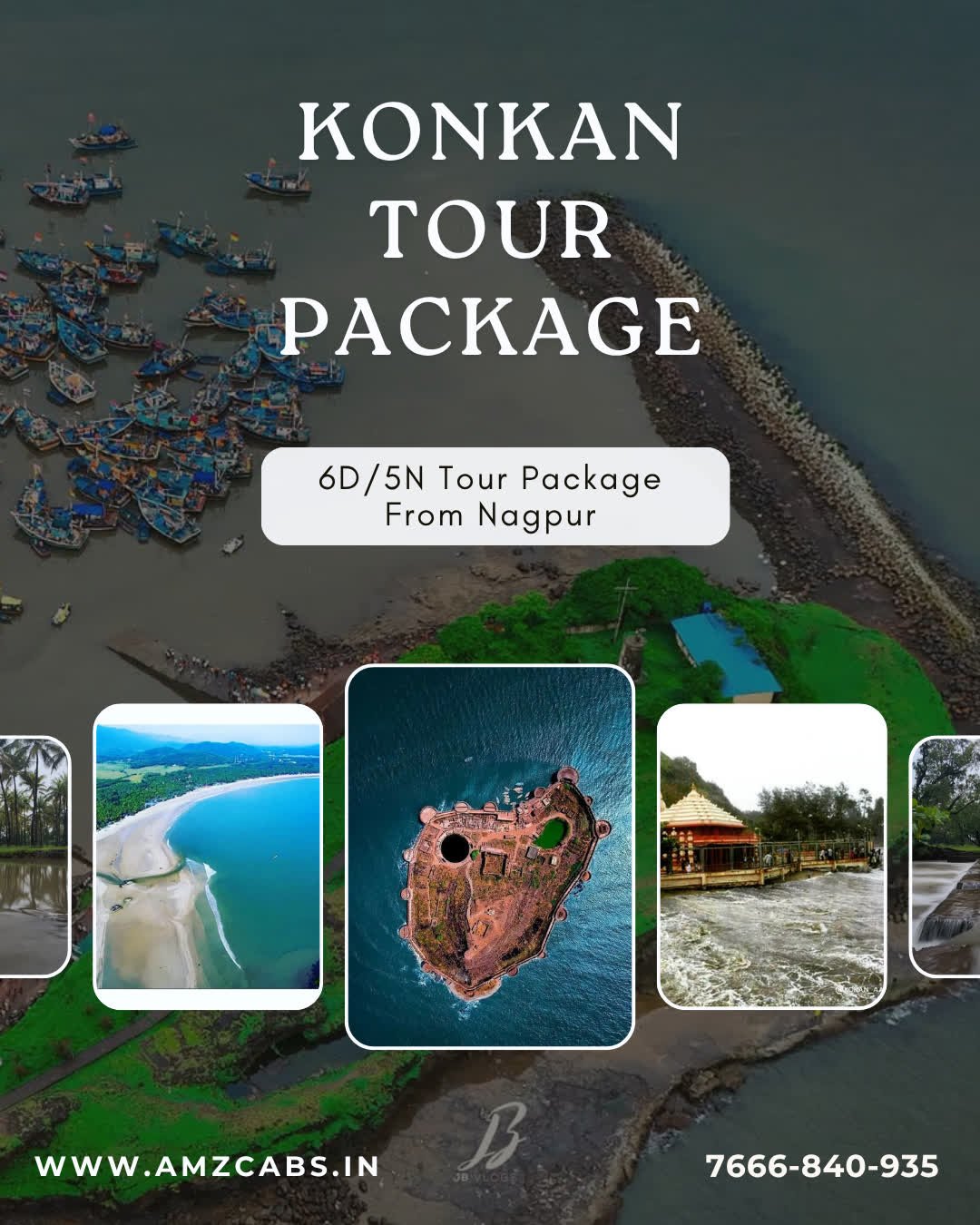 Konkan Tour Package from Nagpur | AMZ Cabs